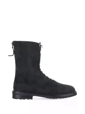 Legres Suede Lace-up Ankle Boots