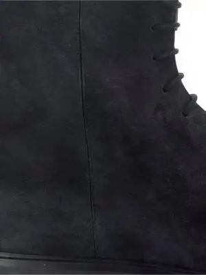 Legres Suede Lace-up Ankle Boots