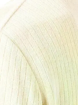 LARDINI Ribbed-knit Single-breasted Blazer