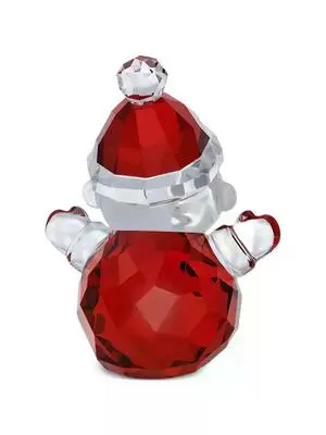 SWAROVSKI Holiday Cheers Faceted Santa Ornament - Red