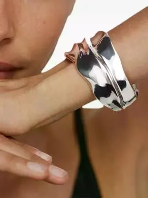 MONICA VINADER Monica Vinader Organic-Surface Cuff Bracelet
