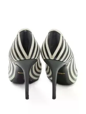 FERRAGAMO Susi Patch Pointed-toe Pumps