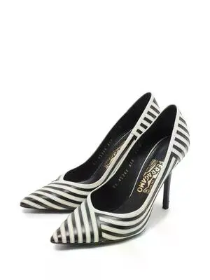 FERRAGAMO Susi Patch Pointed-toe Pumps