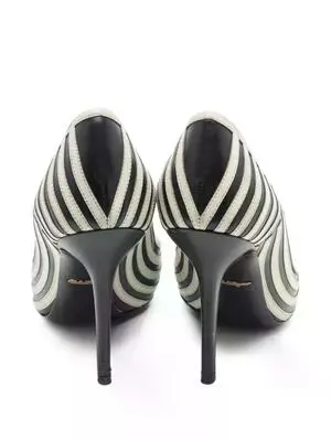 FERRAGAMO Susi Patch Pointed-toe Pumps