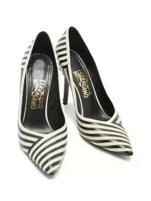 FERRAGAMO Susi Patch Pointed-toe Pumps
