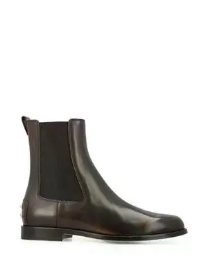 TOD'S Gommino-studded Leather Chelsea Boots