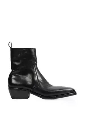 Premiata Soldatino Leather Ankle Boots