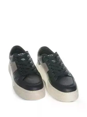 Armani Exchange Logo-print Panelled Sneakers