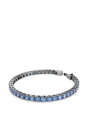 SWAROVSKI Matrix Crystal-embellished Tennis Bracelet - Blue