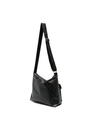 GHERARDINI Logo Monogram Shoulder Bag - Black