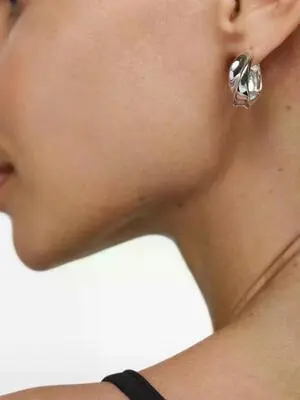 Monica Vinader Medium Nomade Hoop Earrings