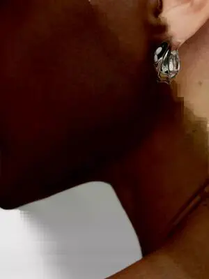 Monica Vinader Nomade Hoop Earrings