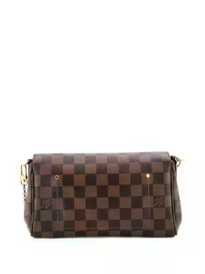 LOUIS VUITTON Damier Ebene Favorite Pm Crossbody Bag - Brown