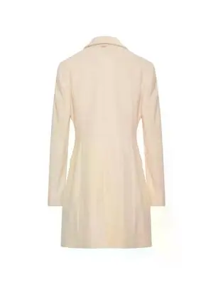 FRACOMINA Ring-detail Notched-lapel Coat