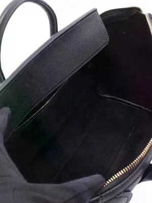 Celine Small Calfskin Little Luggage Top Handle Bag Satchel