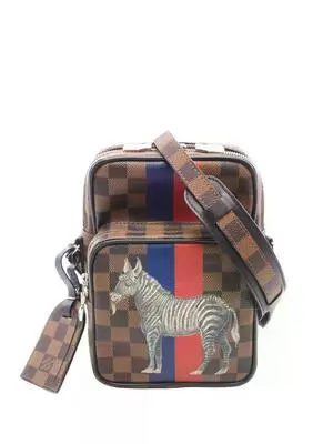 LOUIS VUITTON Chapman Brothers Damier Ebene Savannah Amazon Crossbody Bag - Brown