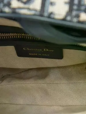 Dior 2019 Oblique Canvas Saddle Bag Shoulder Bag