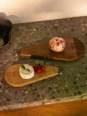 WOODSEA Bird Ring-detail Serving Board