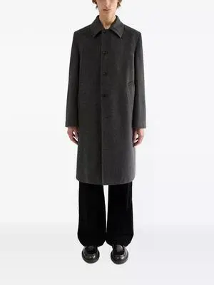 JIL SANDER Wool Coat - Grey