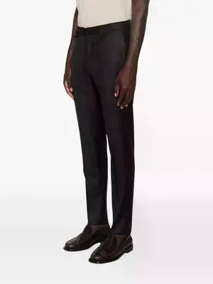 Tagliatore Pressed-crease Wool Trousers