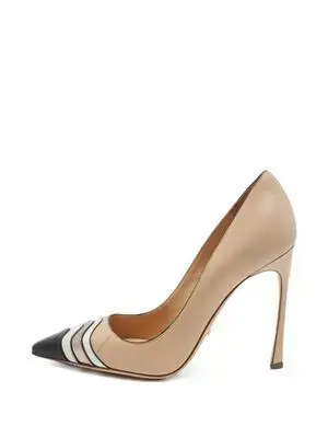 SERGIO ROSSI Pointed Toe Pumps - Neutrals