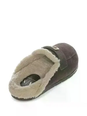 Armani Exchange Logo-plaque Flat Mules