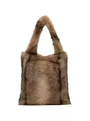 SILVIAN HEACH Faux-fur Tote Bag - Brown
