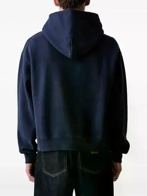SPORTY & RICH Logo-embroidered Hoodie