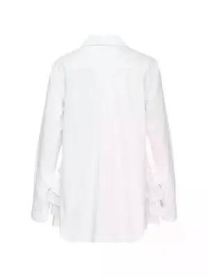 Comme Des Garçons Ruffled Cotton Shirt