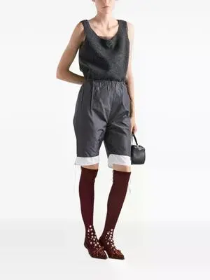 Prada Shetland Wool Top - Grey