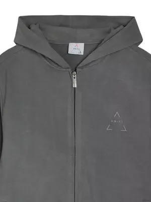 AN-Y1 Vice Logo-print Zip-up Hoodie