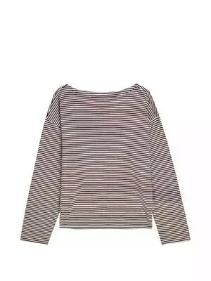 Eileen Fisher Striped Long-sleeve T-shirt