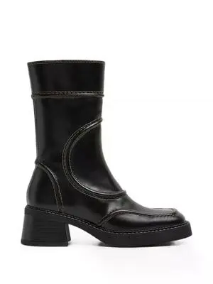 MIISTA Malene Panelled Leather Boots