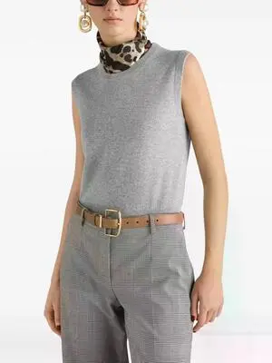 Dolce & Gabbana Cashmere Sleeveless Top