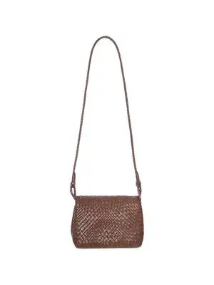 IBELIV Paris Woven Leather Cross Body Bag