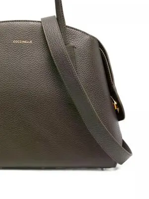 COCCINELLE Tylde Grained Leather Tote Bag