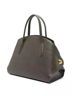 COCCINELLE Grained Leather Tote Bag