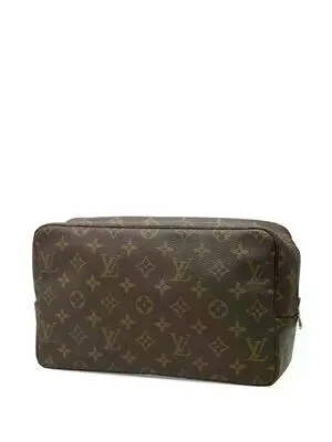 LOUIS VUITTON Monogram Trousse Toilette 28 Clutch Bag