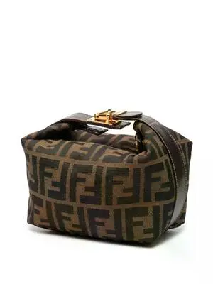 Fendi Zucca Canvas Handbag