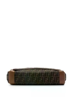 Fendi Zucca Canvas Ff Messenger Bag