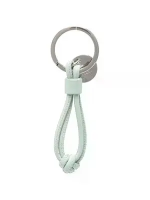 JIL SANDER Leather Knot Loop Keyring