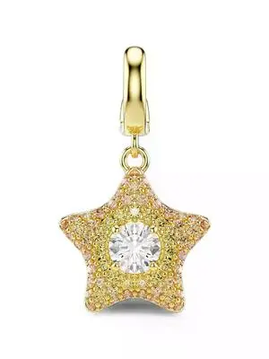 SWAROVSKI Crystal-embellished Star Pendant - Gold