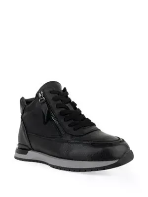 LINDA BAUMANN Paneled Zip-fastening Sneakers