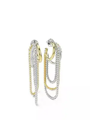SWAROVSKI Hyperbola Draped Hoop Earrings