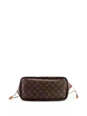 LOUIS VUITTON Neverfull Bandouliere Inside Out Monogram Canvas And Textile Mm Tote Bag