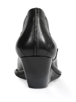CAPASA MILANO Pointed-toe Wedge Ankle Boots