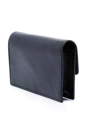Gucci 2000-2015 Dollar Calfskin Interlocking G Wallet On Chain Crossbody Bag - Black