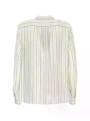 Max Mara Striped Silk Shirt