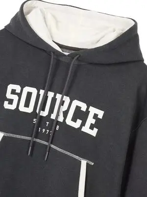 STUDIO TOMBOY Logo-print Cropped Hoodie