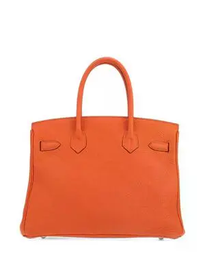 Hermès 2014 30 Birkin Tote Bag - Orange